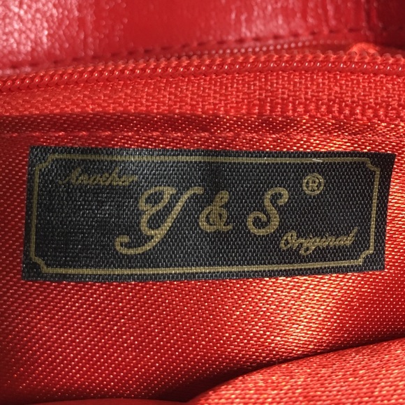 Y&S Handbags | Bags | Y S Original Vintage Dressy Purse Clutch Red ...